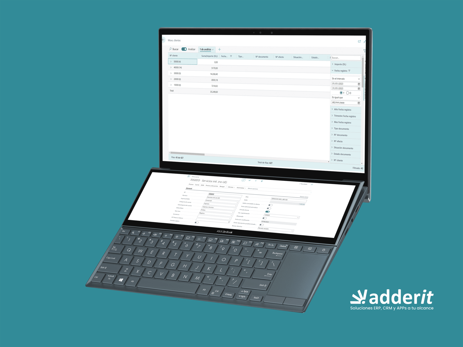 Webinar Vistas de Análisis Revisión de cuentas contables | Adderit