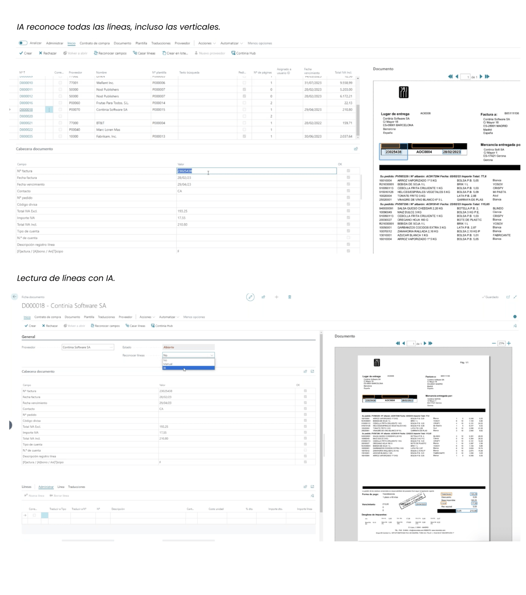Continia Document Capture IA - Adderit